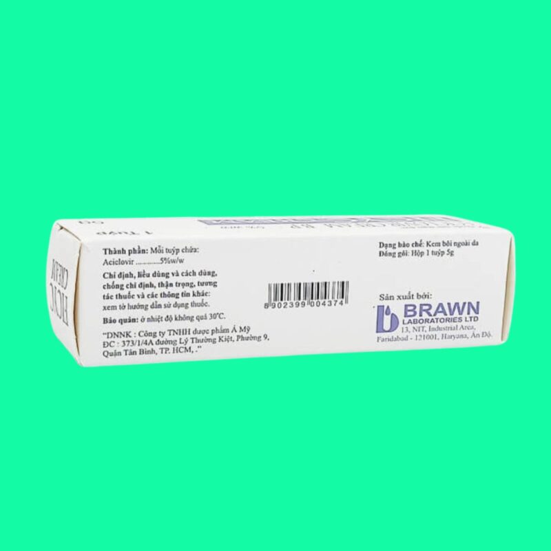 Thuốc Ficyc Cream điều trị nhiễm virus Herpes simplex - Dược sĩ Lưu Văn ...