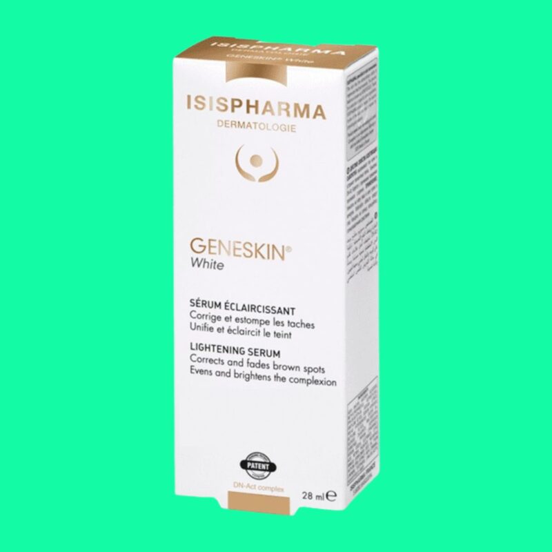 Serum Geneskin® White IsisPharma giúp dưỡng trắng da hiệu quả