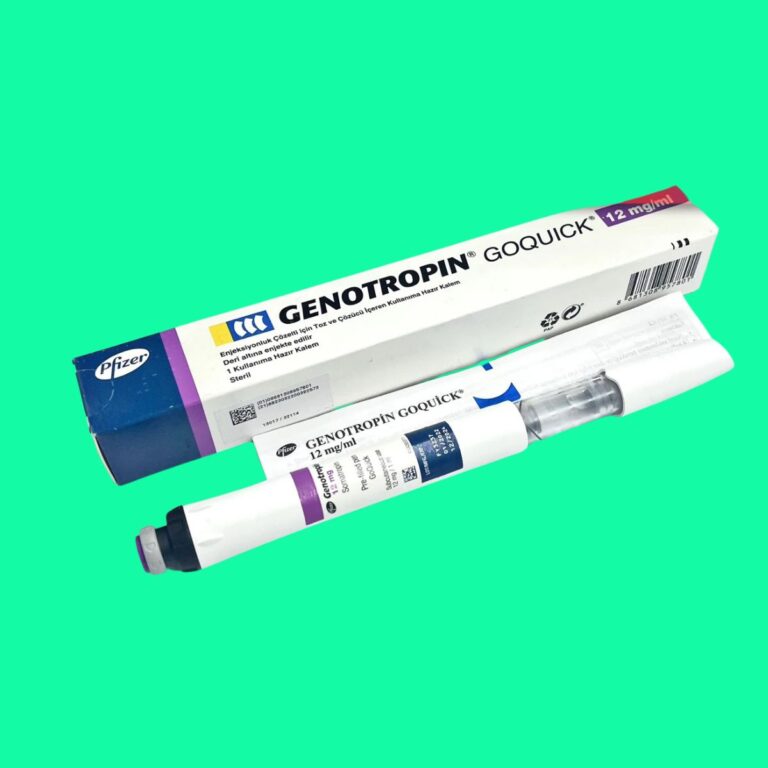 Thuốc Genotropin Goquick 12 mg/ml điều trị tình trạng chậm tăng trưởng ...