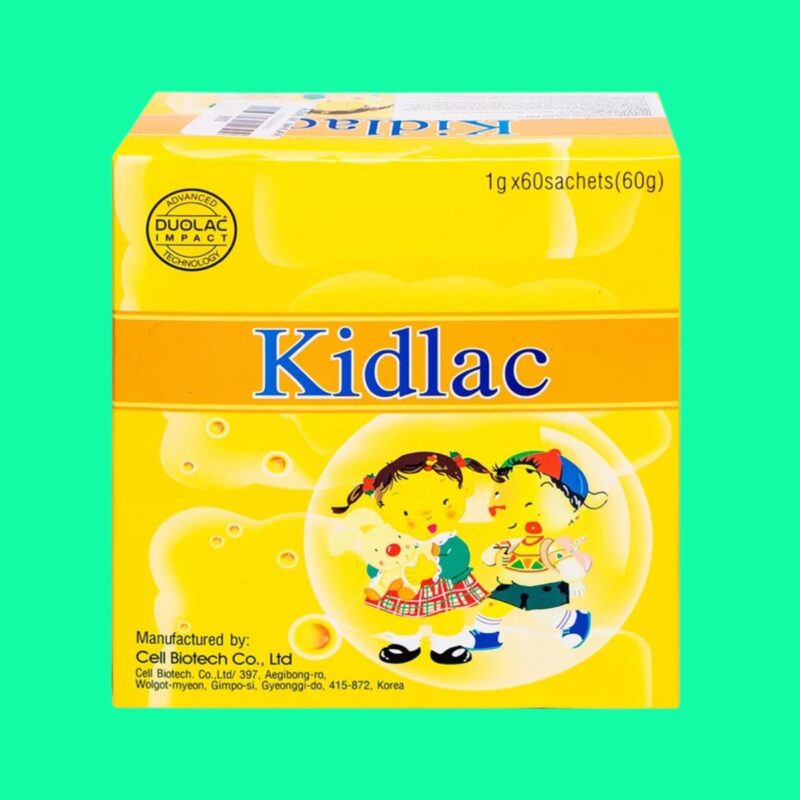 Thuốc Kidlac giúp đường ruột khỏe mạnh, hỗ trợ hệ tiêu hóa - Dược sĩ ...