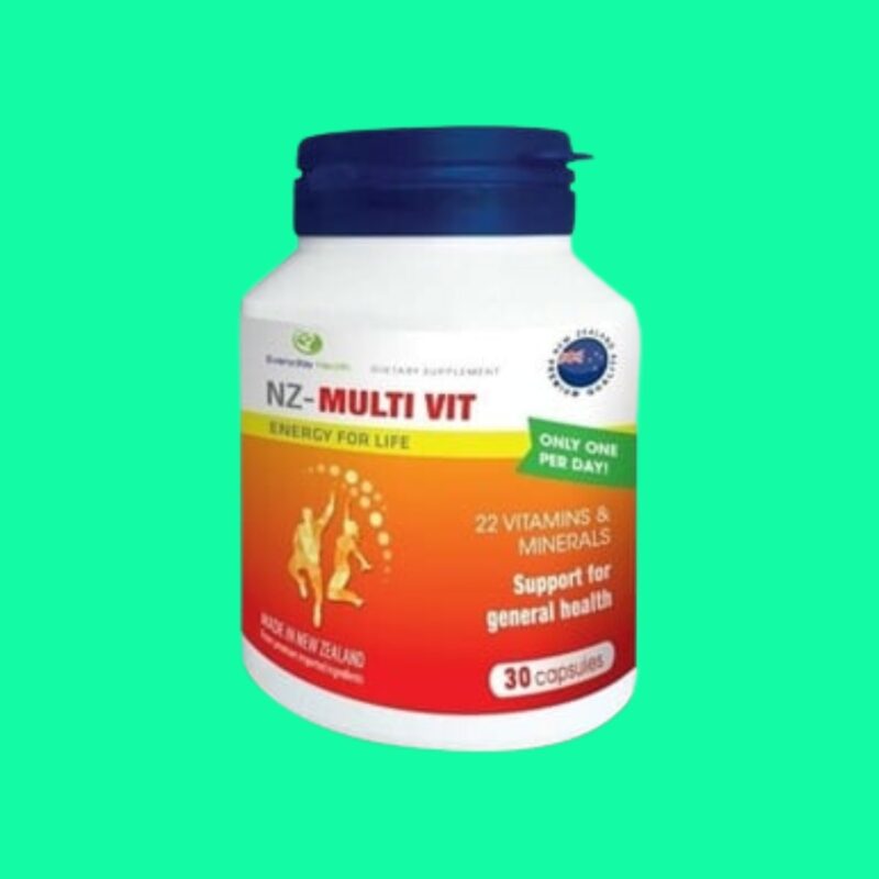 Thuốc NZ-MULTI VIT bổ sung vitamin - khoáng chất, nâng cao đề kháng ...