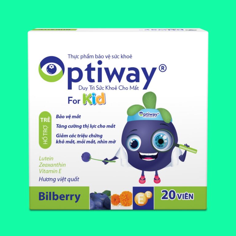 Thuốc Optiway For Kid - Hỗ trợ bảo vệ và tăng cường thị lực