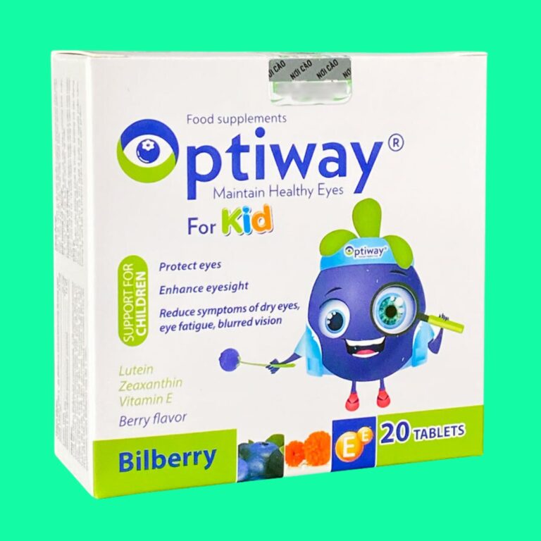 Thuốc Optiway For Kid - Hỗ trợ bảo vệ và tăng cường thị lực