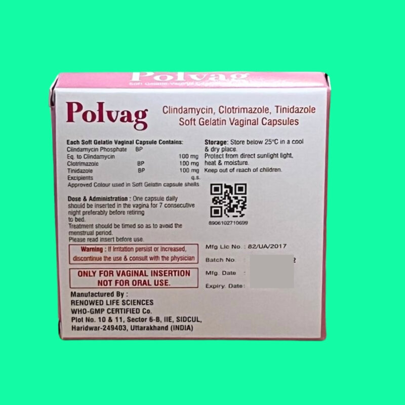 Viên đặt Polvag - Điều trị viêm âm đạo - Dược sĩ Lưu Văn Hoàng