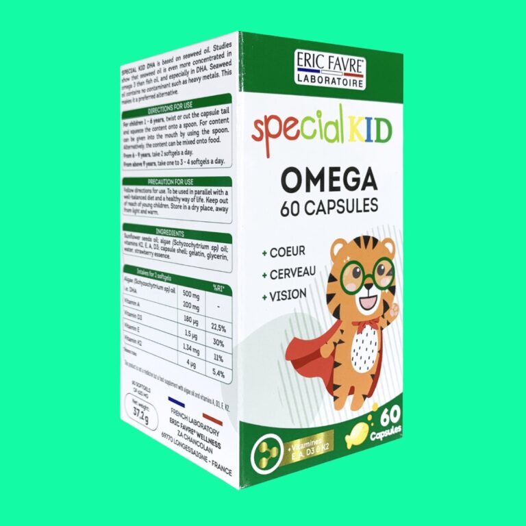 Thuốc Special Kid Omega Capsules - Bổ sung dưỡng chất, hỗ trợ thị lực ...