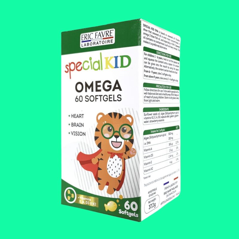 Thuốc Special Kid Omega Capsules - Bổ sung dưỡng chất, hỗ trợ thị lực ...
