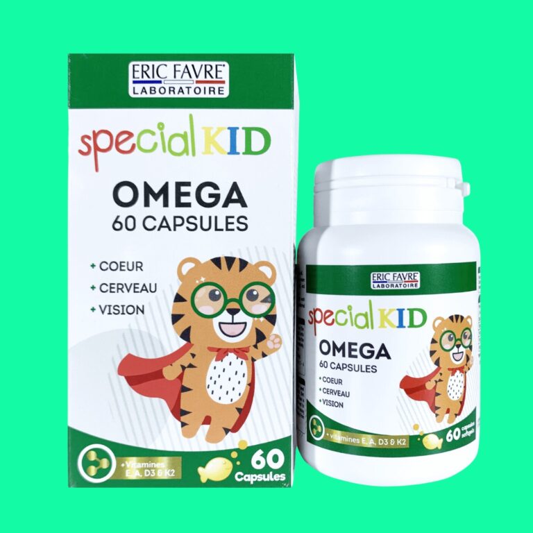 Thuốc Special Kid Omega Capsules - Bổ sung dưỡng chất, hỗ trợ thị lực ...