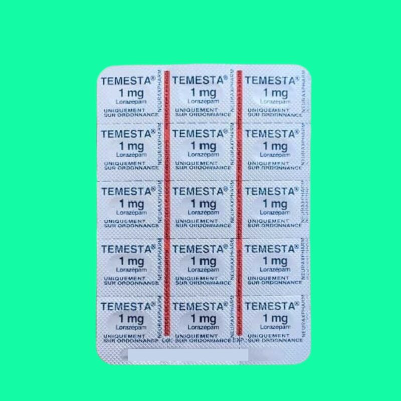 Thuốc Temesta 1mg - Điều trị rối loạn lo âu, trầm cảm - Dược sĩ Lưu Văn ...