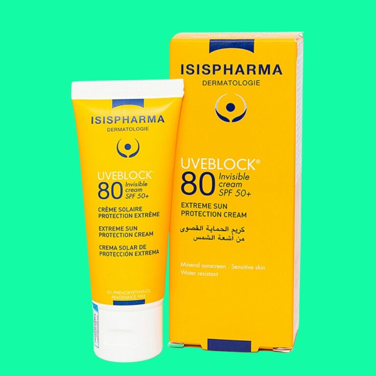 Uveblock® 80 Invisible Cream SPF 50+ Cream IsisPharma giúp bảo vệ da ...