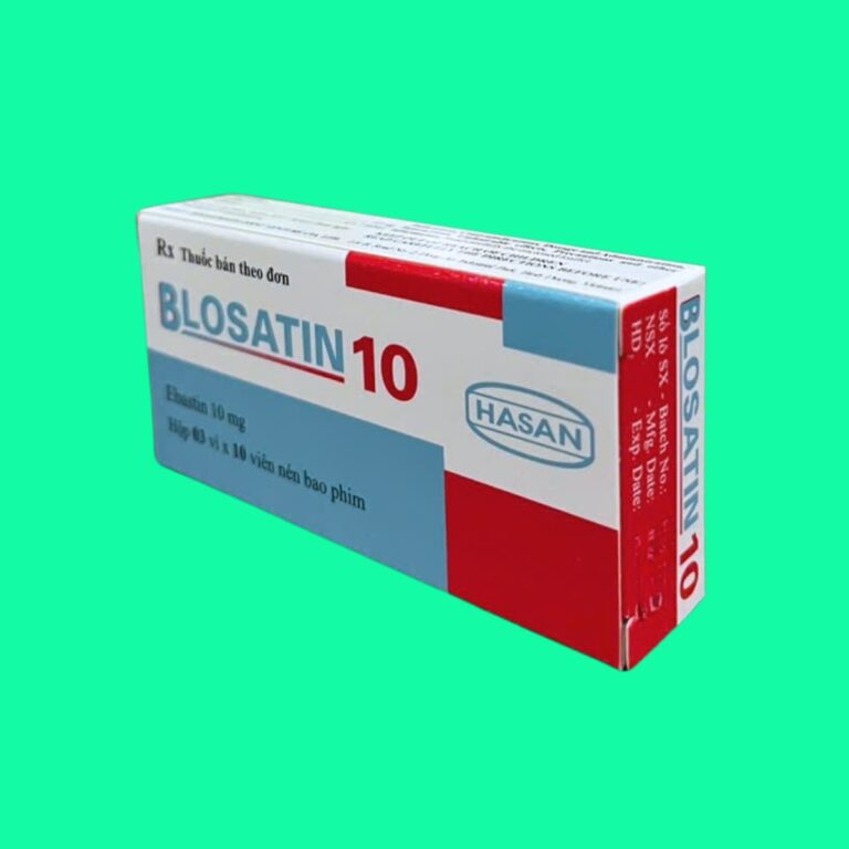Thuốc Blosatin 10mg điều trị viêm mũi dị ứng, mề đay