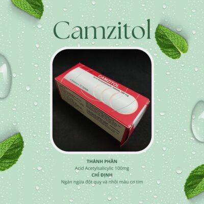 Thuốc Camzitol 100mg phòng ngừa đột quỵ- Dược sĩ Lưu Văn Hoàng