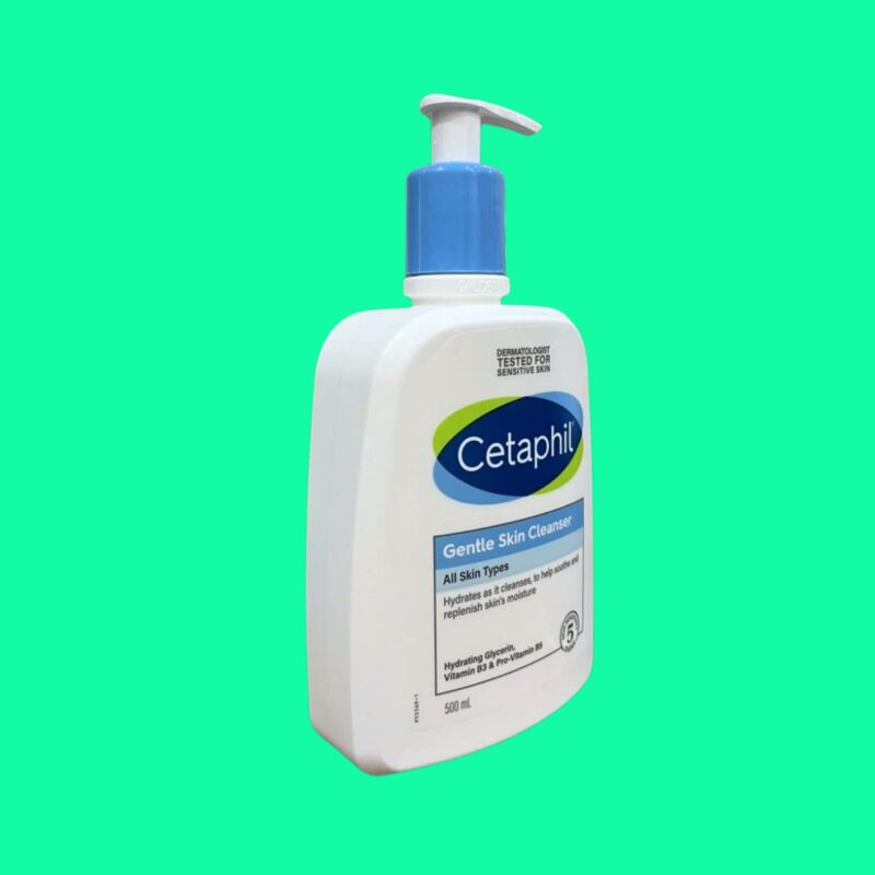 Sữa rửa mặt Cetaphil Gentle Skin Cleanser 500ml làm sạch dịu nhẹ