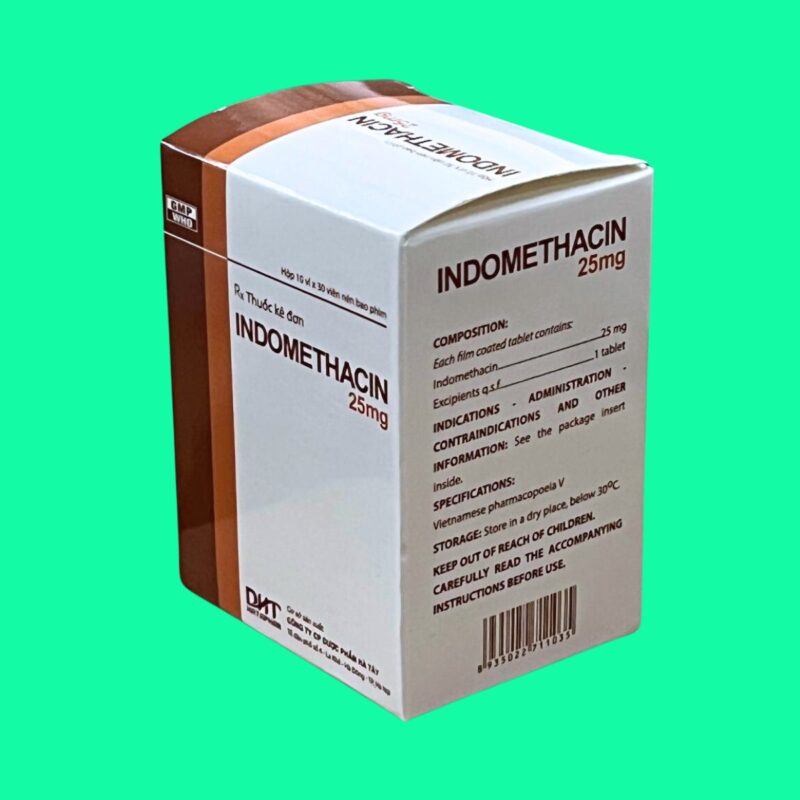 Thuốc Indomethacin 25mg Hataphar điều trị đau khớp - Dược sĩ Lưu Văn Hoàng