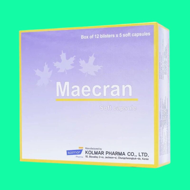 Thuốc Maecran H60 viên có tốt không? - Dược sĩ Lưu Văn Hoàng