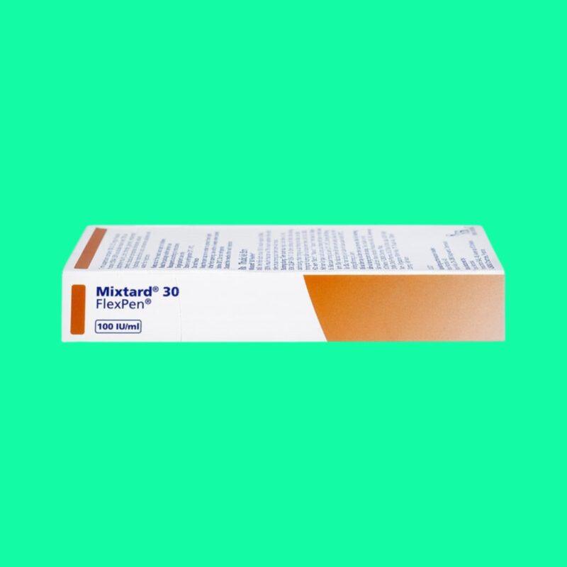 Thuốc tiêm Mixtard 30 Flexpen 100 IU/ml tiểu đường - Dược sĩ Lưu Văn Hoàng