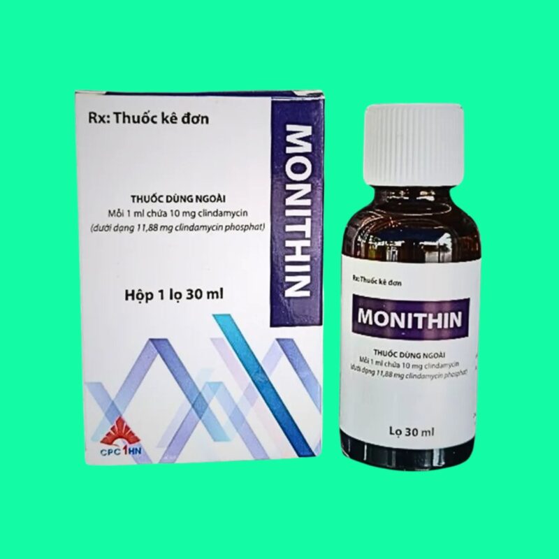 Thuốc Monithin 30ml điều trị mụn dùng ngoài - Dược sĩ Lưu Văn Hoàng