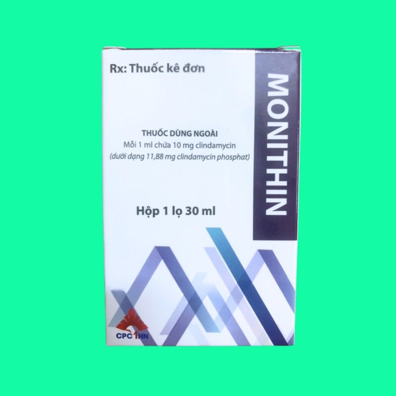 Thuốc Monithin 30ml điều trị mụn dùng ngoài - Dược sĩ Lưu Văn Hoàng