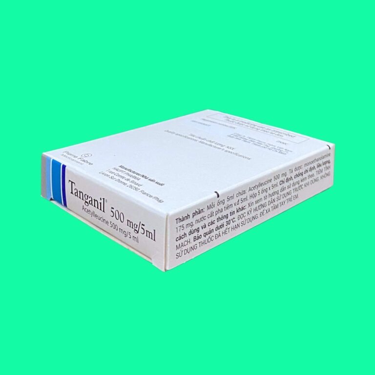 Thuốc Tanganil 500mg/5ml tiêm tĩnh mạch giá bao nhiêu?