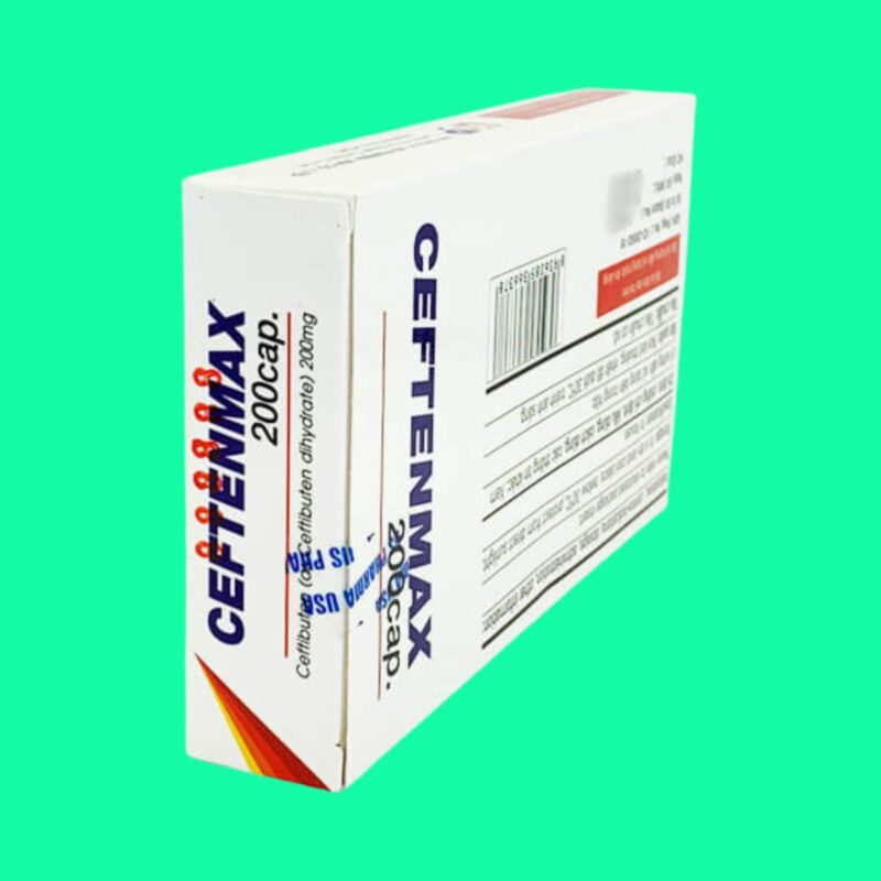 Thuốc Ceftenmax 200 cap - Điều trị bệnh nhiễm khuẩn - Dược sĩ Lưu Văn Hoàng
