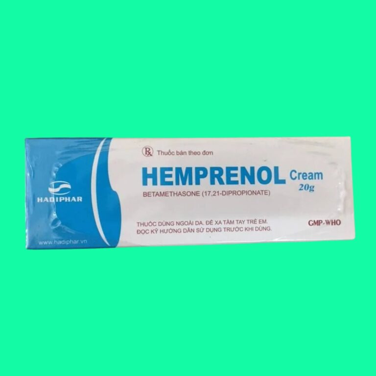 Thuốc bôi Hemprenol Cream 20g - Điều trị bệnh ngoài da đáp ứng ...