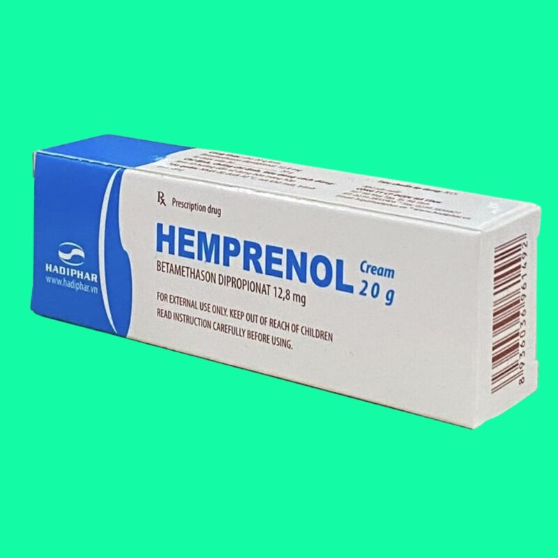 Thuốc bôi Hemprenol Cream 20g - Điều trị bệnh ngoài da đáp ứng ...
