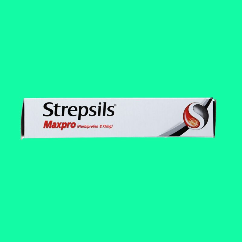 Thuốc Strepsils Maxpro 8,75mg - Giảm đau họng mức độ nặng, chống viêm