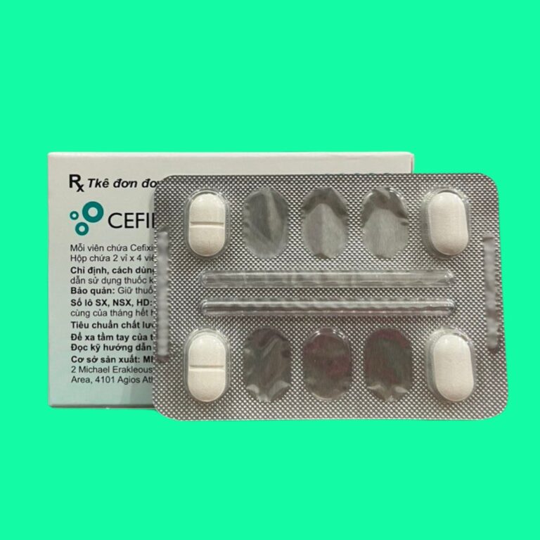 Thuốc Cefimed 200mg (Cefixim 200mg) trị nhiễm khuẩn hô hấp, tiết niệu