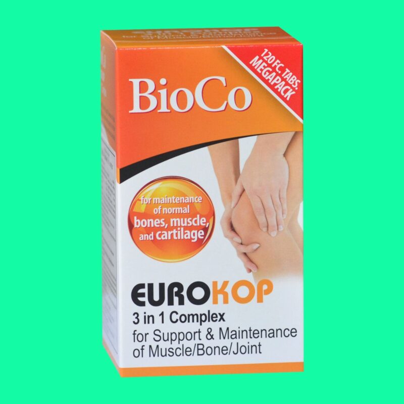 Thuốc BioCo Eurokop 3 in 1 Complex hỗ trợ sức khỏe của cơ, xương, khớp