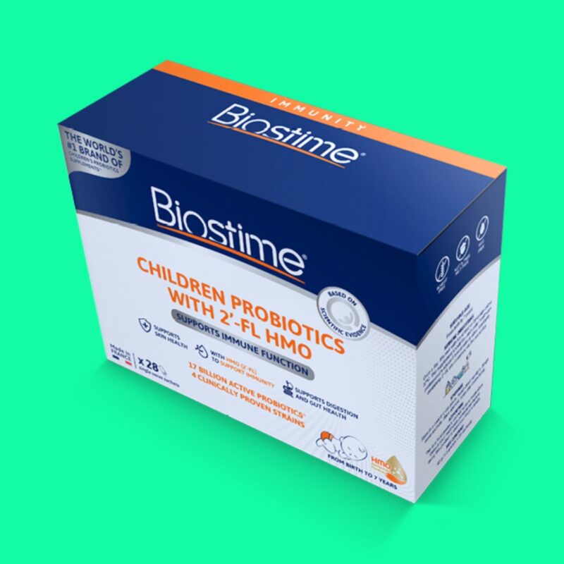 Men vi sinh Biostime Children Probiotics With 2’-FL HMO trị tiêu chảy