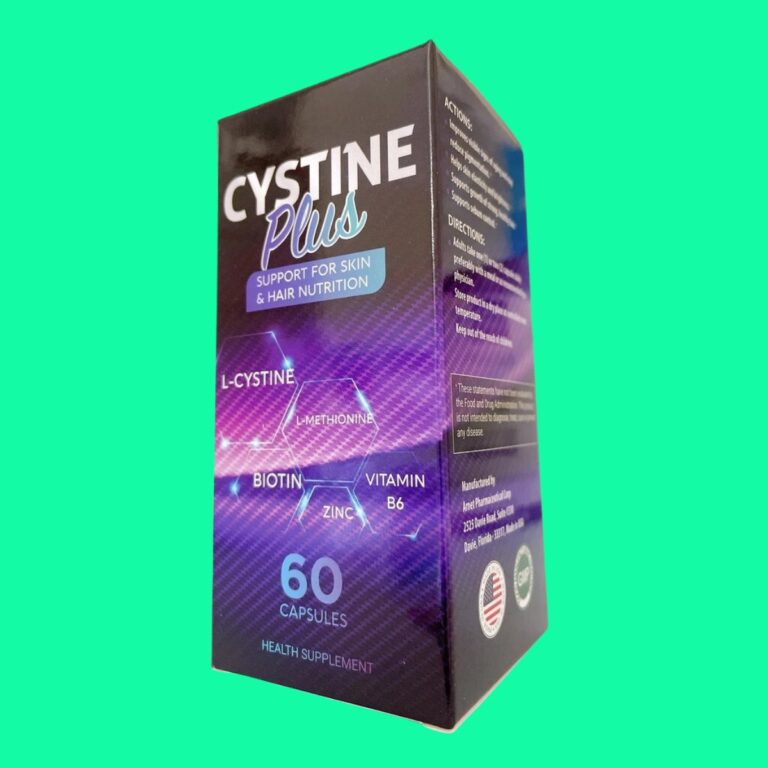 Thuốc Cystine Plus cung cấp dưỡng chất giúp da và tóc khỏe mạnh