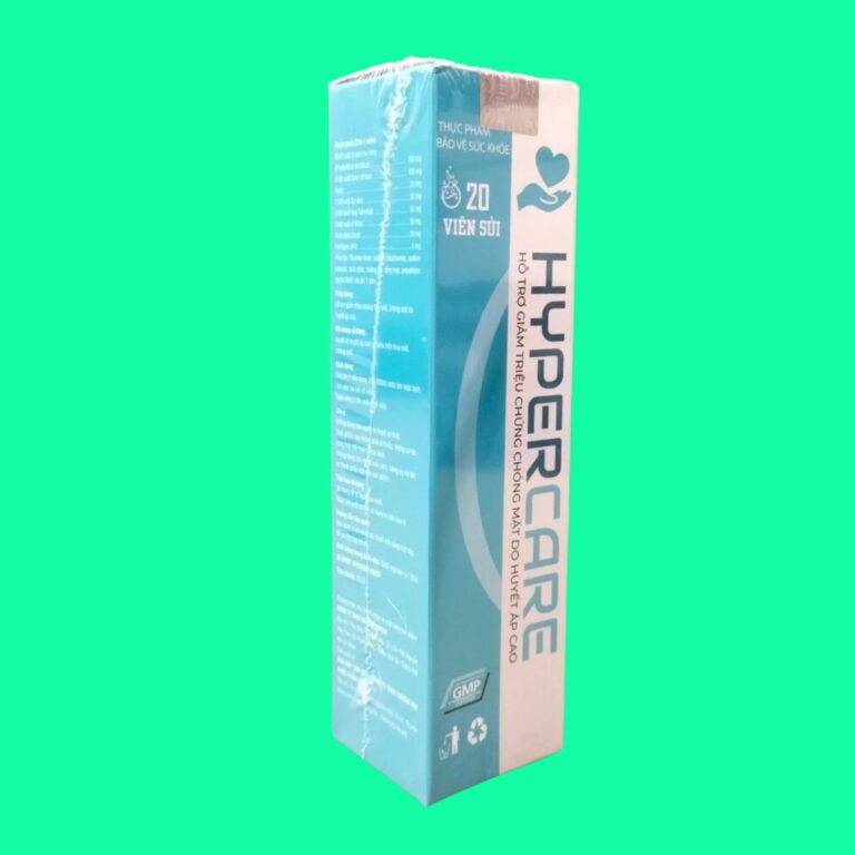Thuốc Hypercare hỗ trợ giảm triệu chứng chóng mặt do huyết áp cao