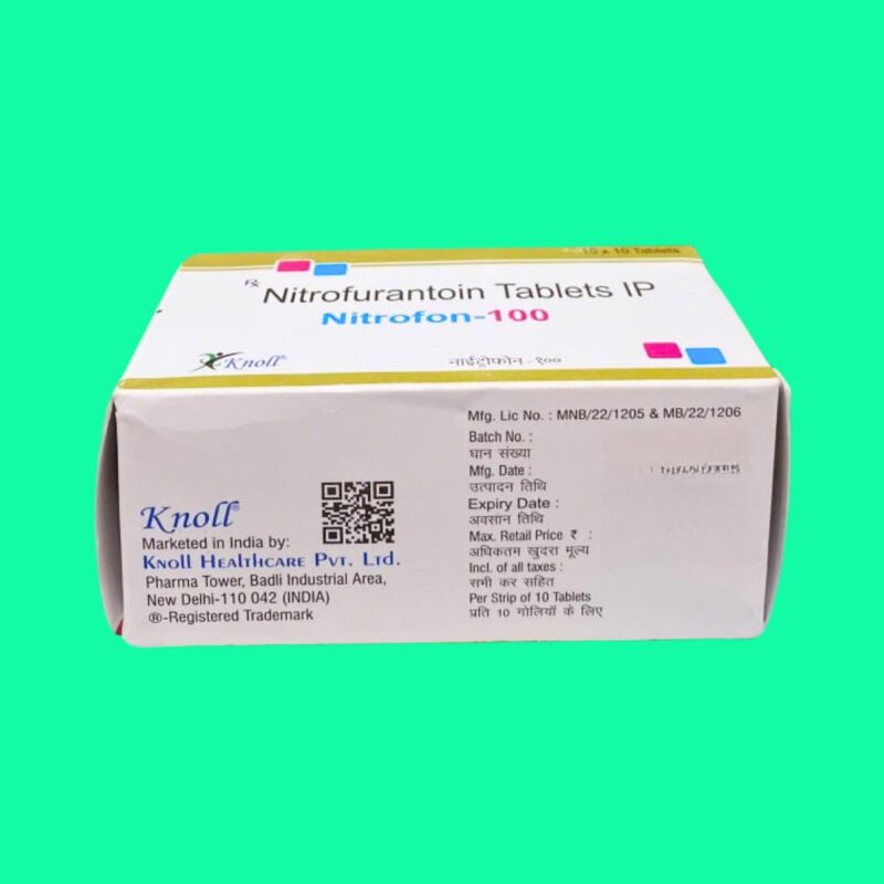 Thuốc Nitrofon-100mg điều trị và dự phòng nhiễm trùng đường tiết niệu
