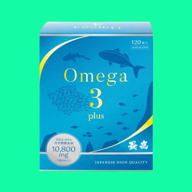 Viên nang Omega 3 Plus Kenko bảo vệ tim mạch, tăng cường não bộ