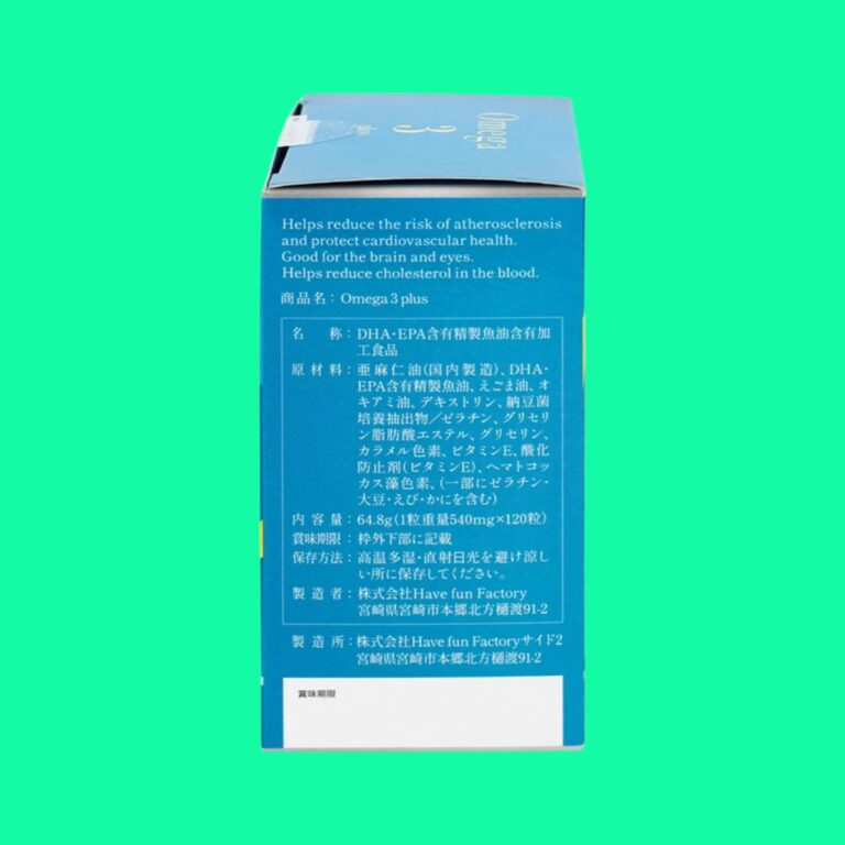 Viên nang Omega 3 Plus Kenko bảo vệ tim mạch, tăng cường não bộ