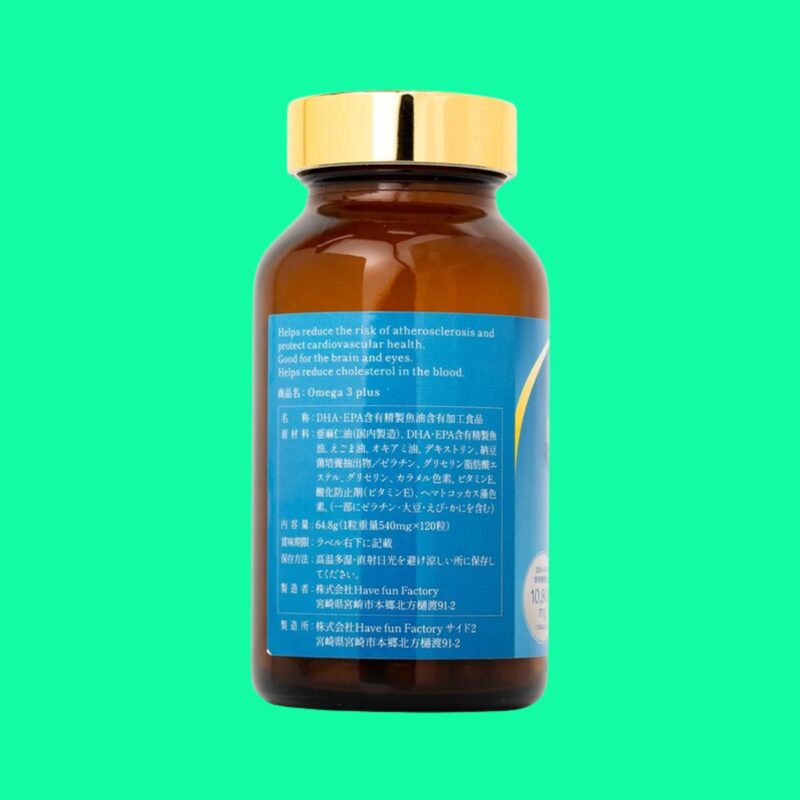 Viên nang Omega 3 Plus Kenko bảo vệ tim mạch, tăng cường não bộ