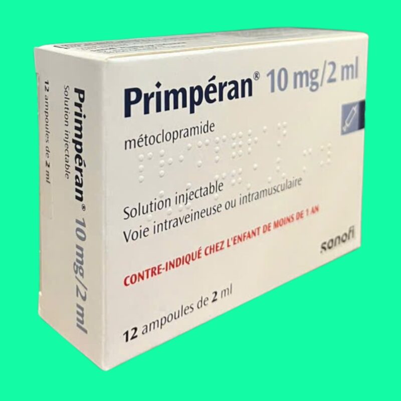 Thuốc tiêm Primperan 10mg/2ml điều trị, dự phòng buồn nôn và nôn