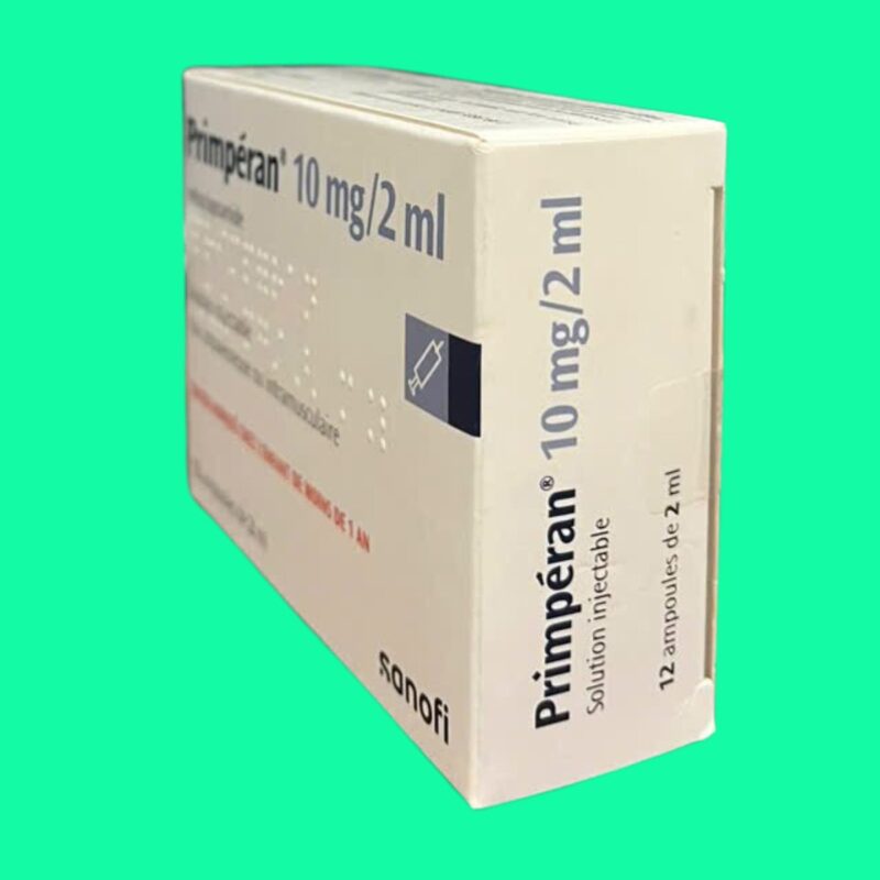 Thuốc tiêm Primperan 10mg/2ml điều trị, dự phòng buồn nôn và nôn