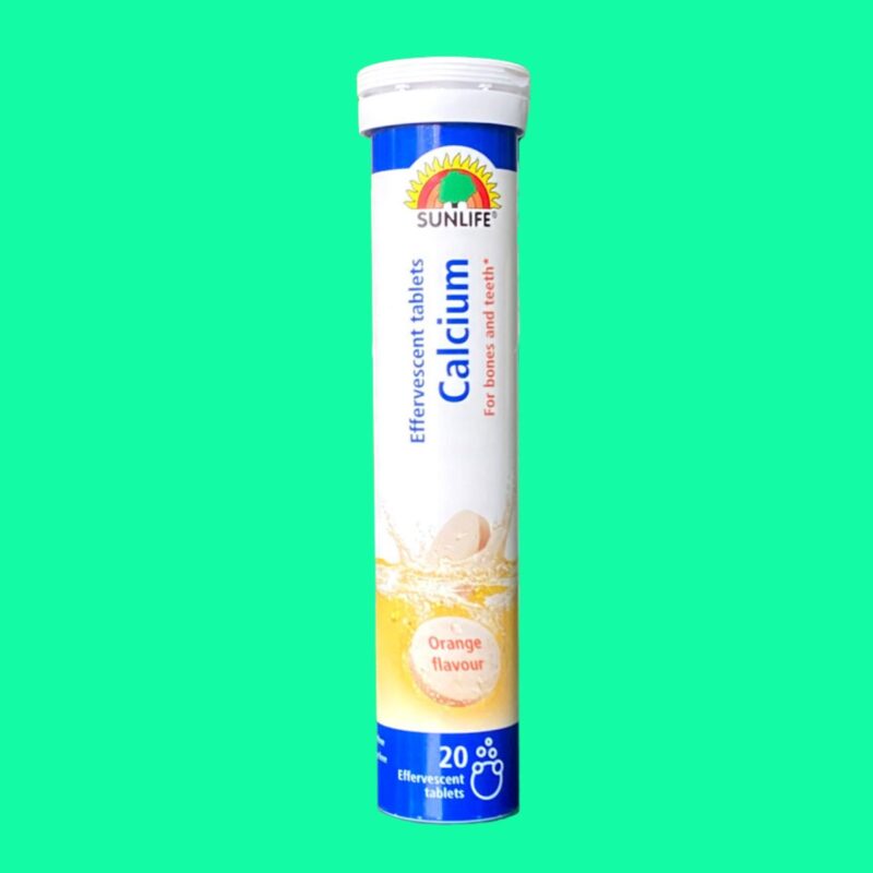 Thuốc Sunlife Calcium Effervescent tablets hỗ trợ xương chắc khỏe