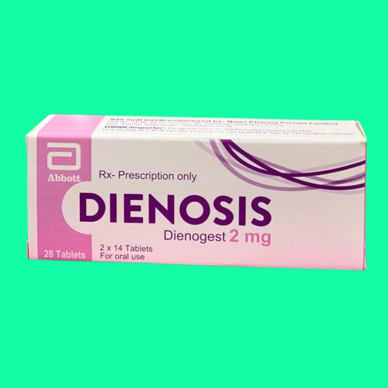 Thuốc Dienosis 2mg (Dienogest 2mg) điều trị lạc nội mạc tử cung
