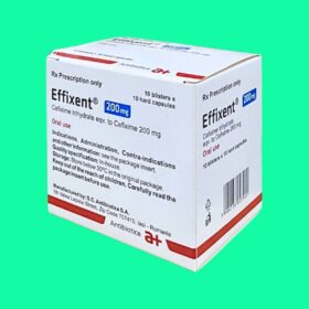 Thuốc Effixent 200 điều trị viêm họng, viêm phế quản, viêm phổi