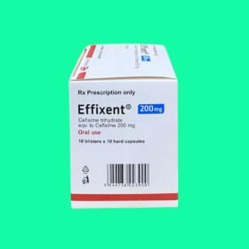 Thuốc Effixent 200 điều trị viêm họng, viêm phế quản, viêm phổi