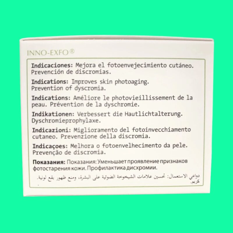 Peel Inno-Exfo Lightening A giảm mụn cám, mụn đầu đen, làm sáng da