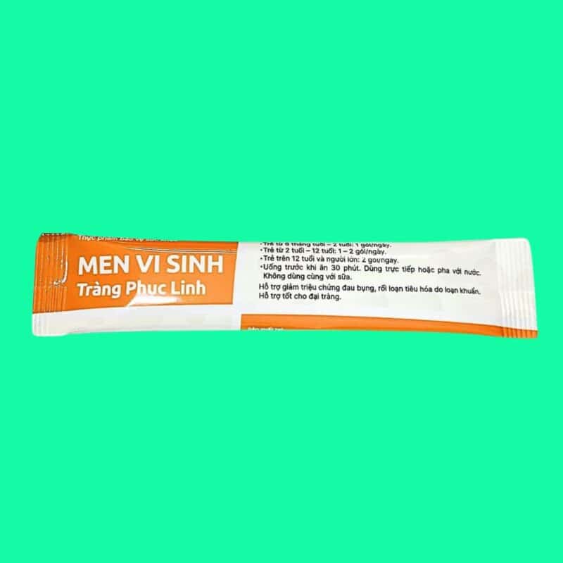 Men vi sinh Tràng Phục Linh hỗ trợ cải thiện tình trạng loạn khuẩn