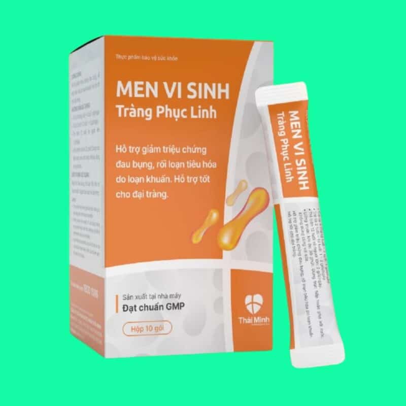 Men vi sinh Tràng Phục Linh hỗ trợ cải thiện tình trạng loạn khuẩn