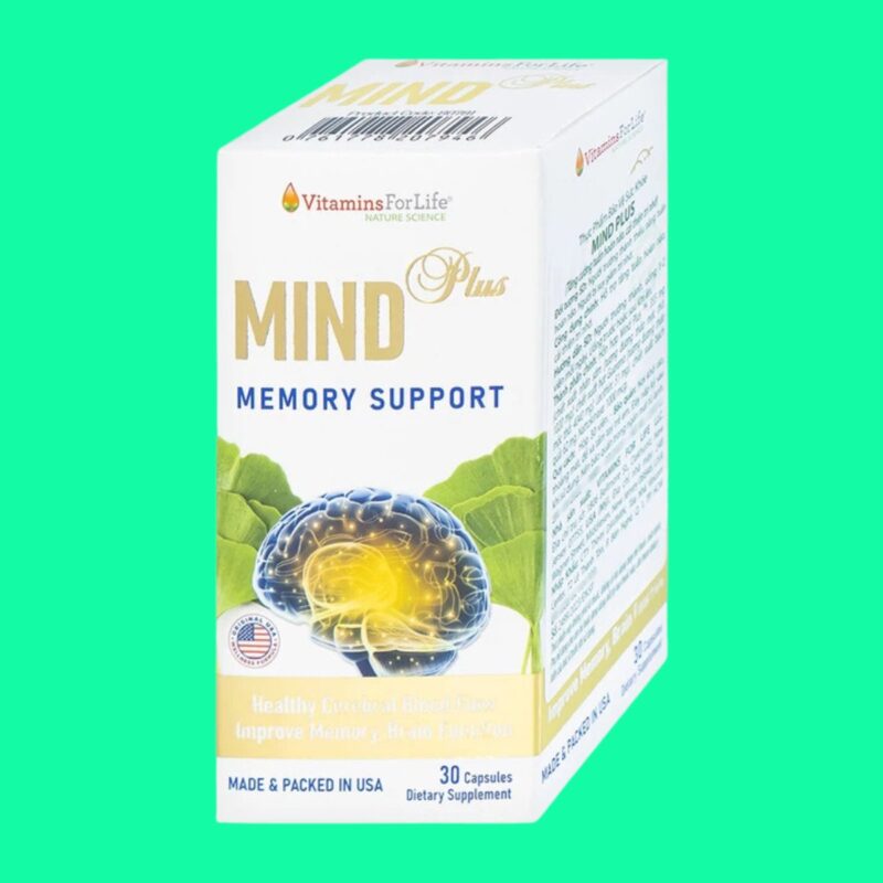 Thuốc Mind Plus tăng cường tuần hoàn máu não, cải thiện trí nhớ