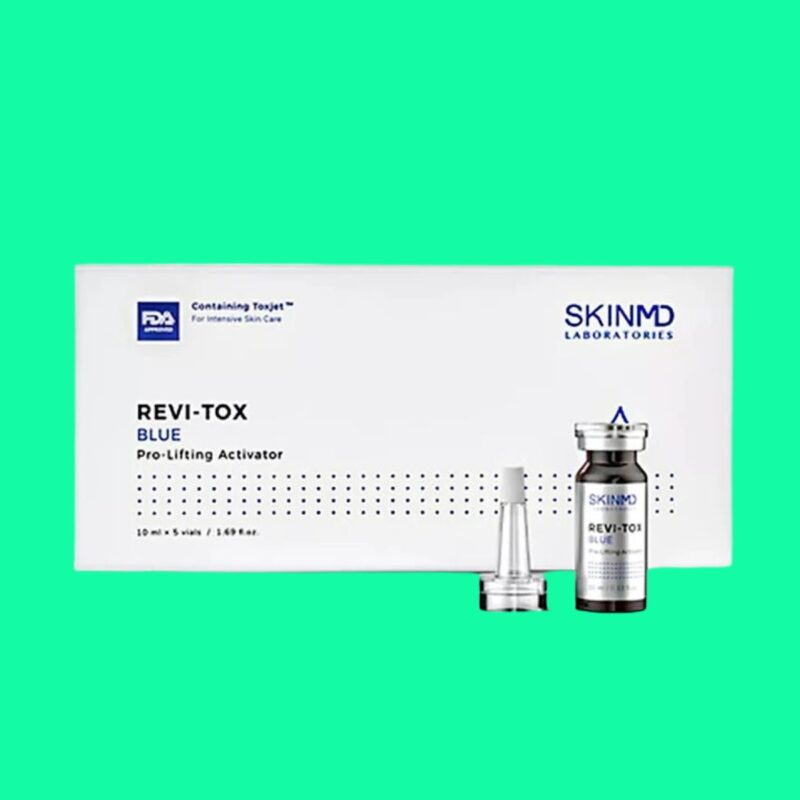 SkinMD Revi-tox Blue hỗ trợ phục hồi cấu trúc da, giúp trẻ hóa làn da