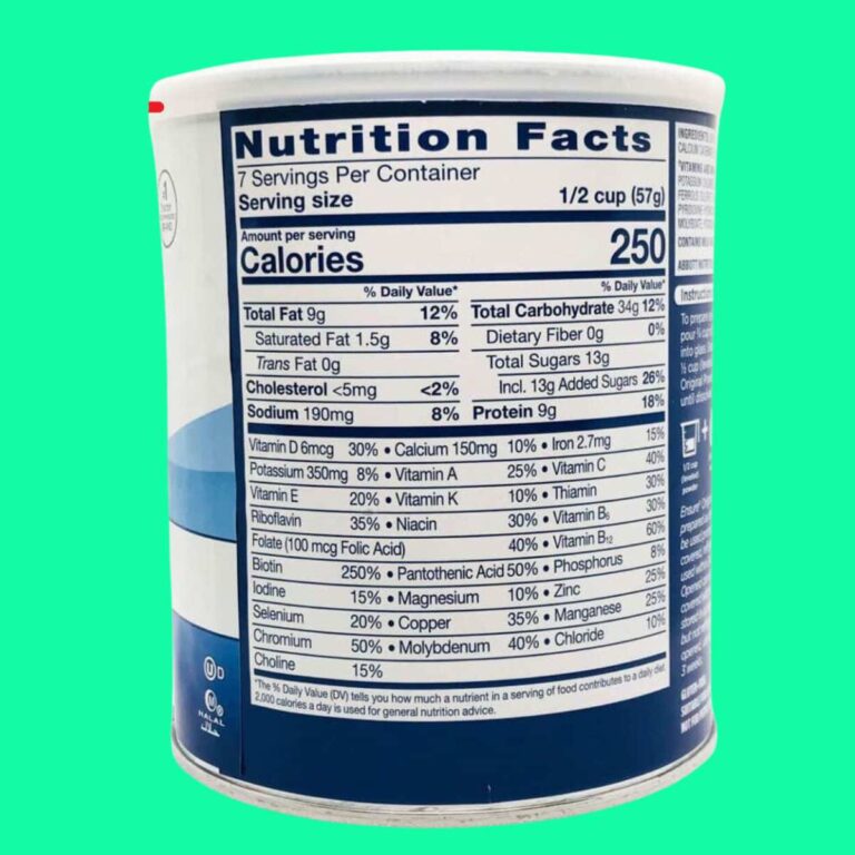 Ensure Original Nutrition Powder Add Water - Dược sĩ Lưu Văn Hoàng