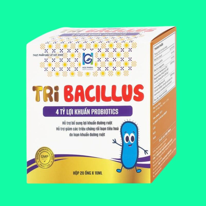 Thuốc Tri Bacillus hỗ trợ cải thiện triệu chứng rối loạn tiêu hóa