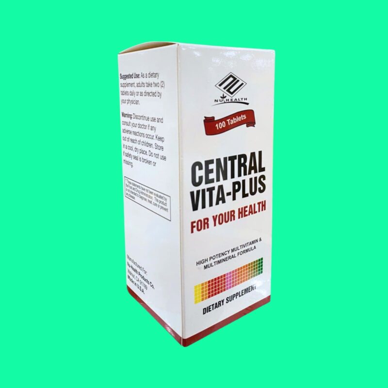 Thuốc Central Vita-Plus bổ sung vitamin tổng hợp, tăng cường sức khỏe