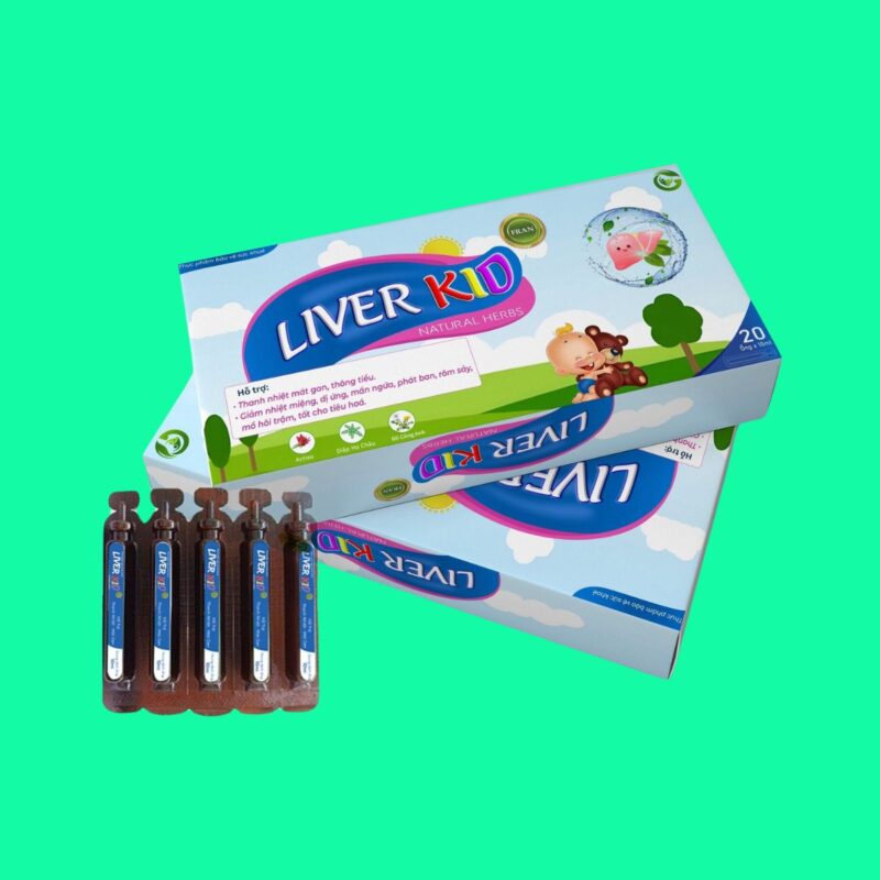 Nước bổ gan Liver Kid Fran bảo vệ gan, giảm mẩn ngứa cho bé